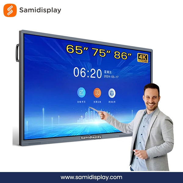 55 inch Portable Digital Smart LCD Interactive Board
